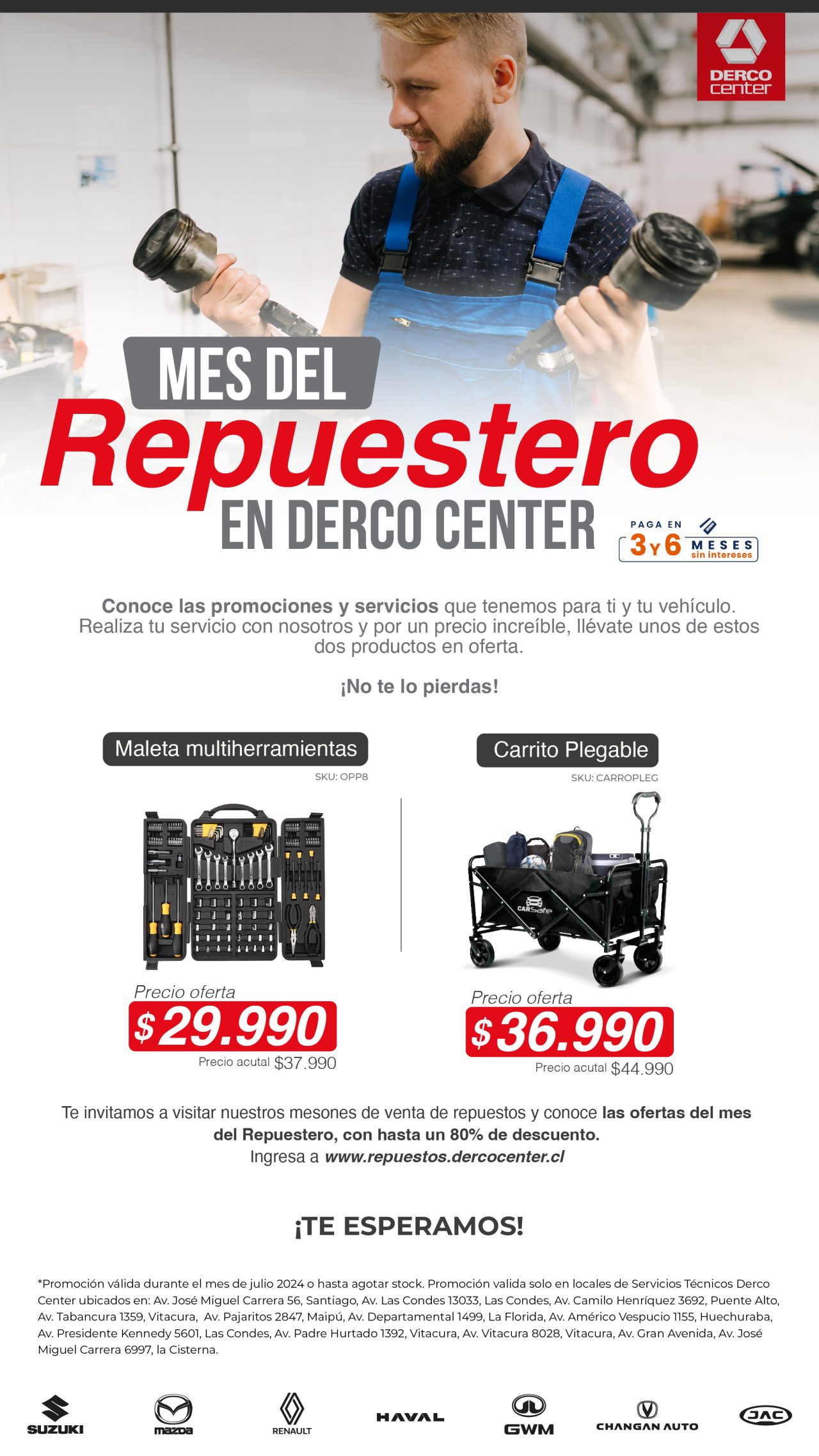 Servicio Tecnico – Derco Center